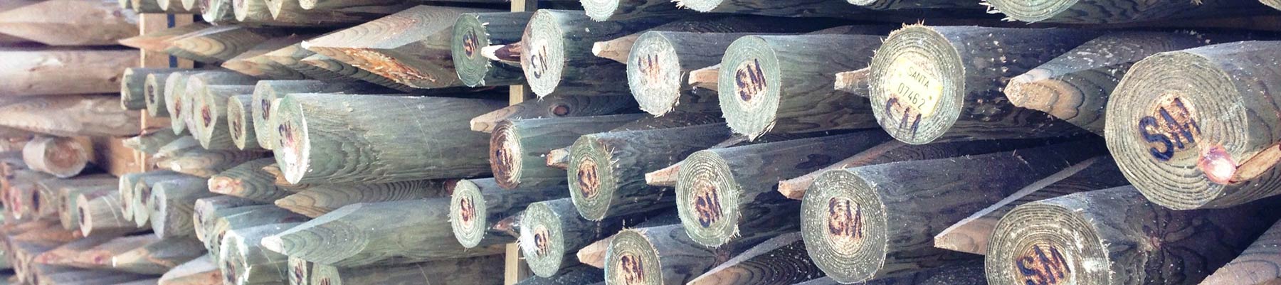 Peeled Post Pointed - Landguard Point